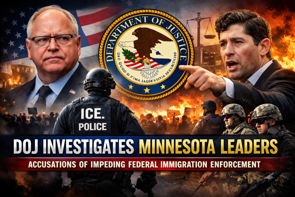 DOJ Investigation Into Minnesota Leaders Raises Serious Questions About ...
